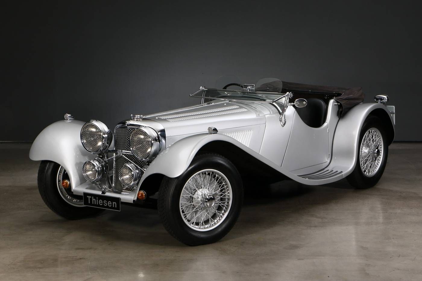 The Jaguar SS 100 Is A Beautiful Historic Sports Car