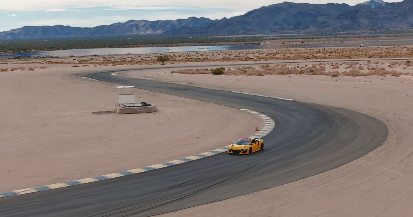 Acura NSX Versus The Toyota Supra In A Time Attack Track Race