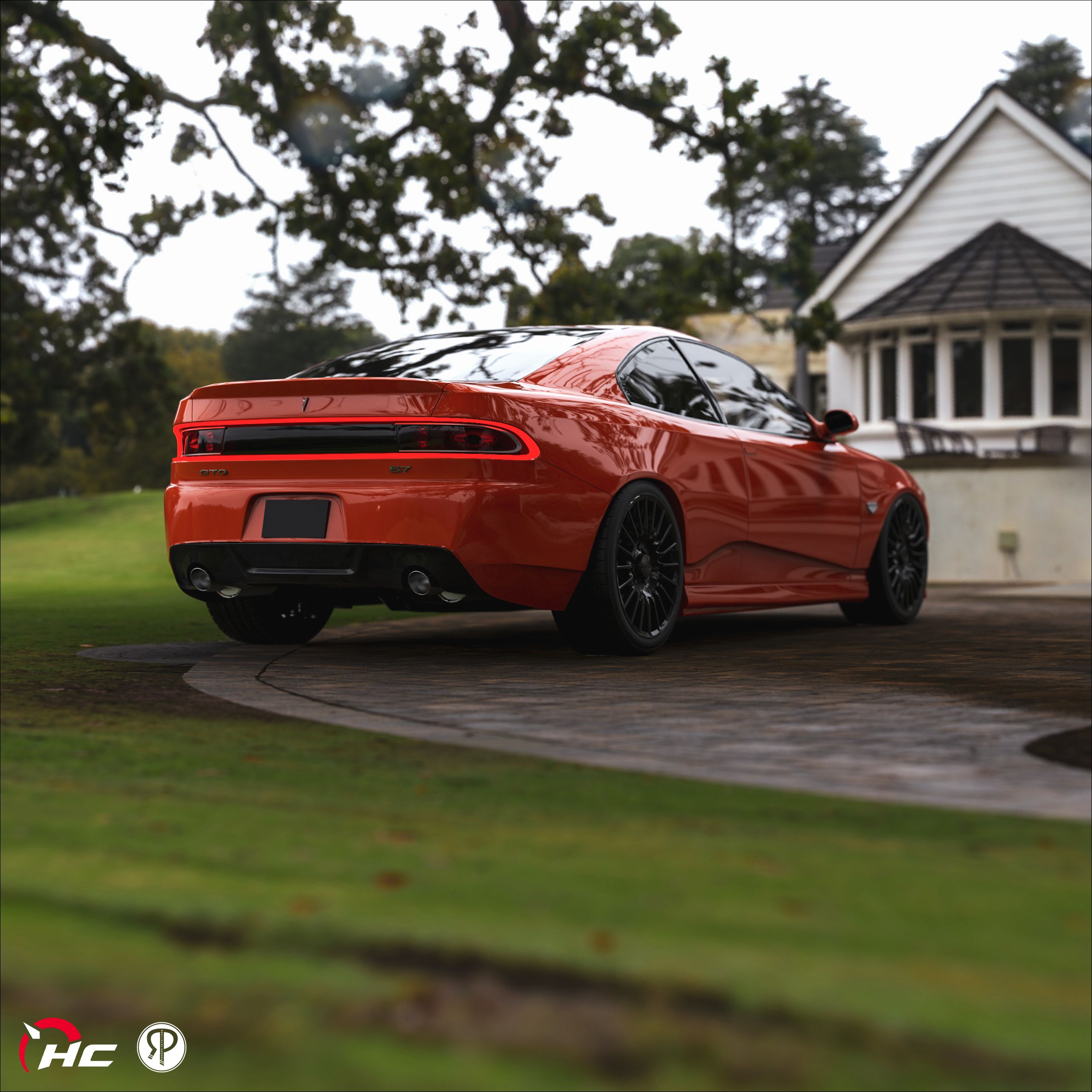 The 2023 Pontiac GTO Futuristic Muscle Car Comeback Render