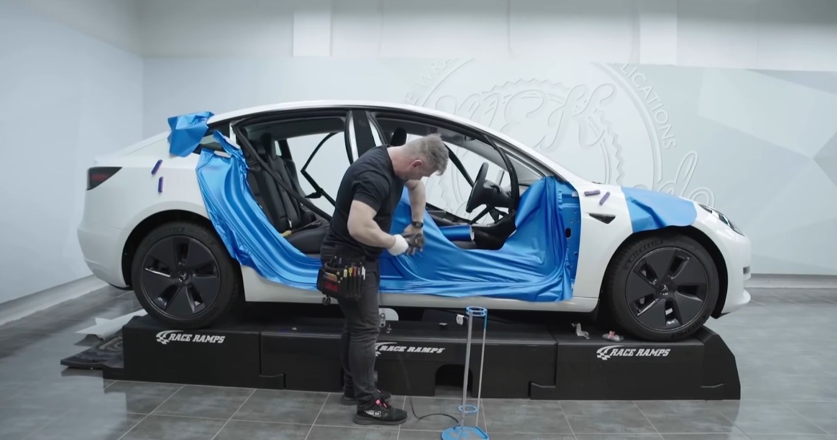 Not As Easy As It Looks: How To Wrap A Tesla Model 3