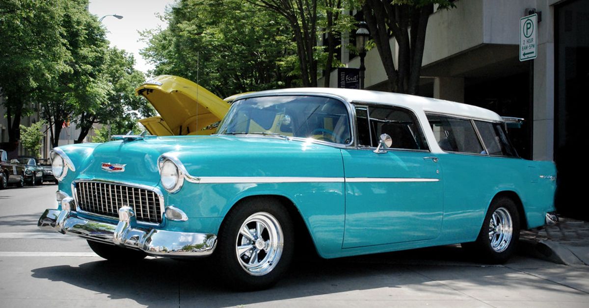 Here’s What A 1955 Chevrolet Nomad Costs Today
