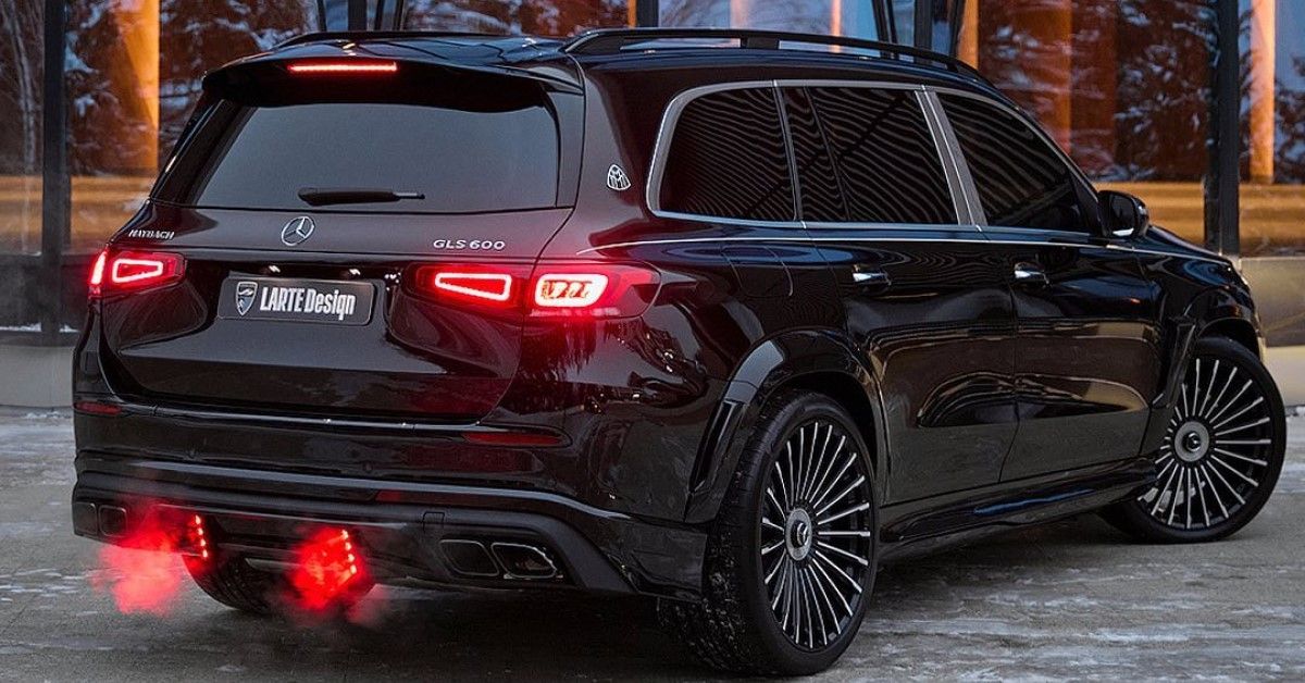 This All-Black Mercedes-Maybach GLS Goes Rogue, Courtesy Larte Design