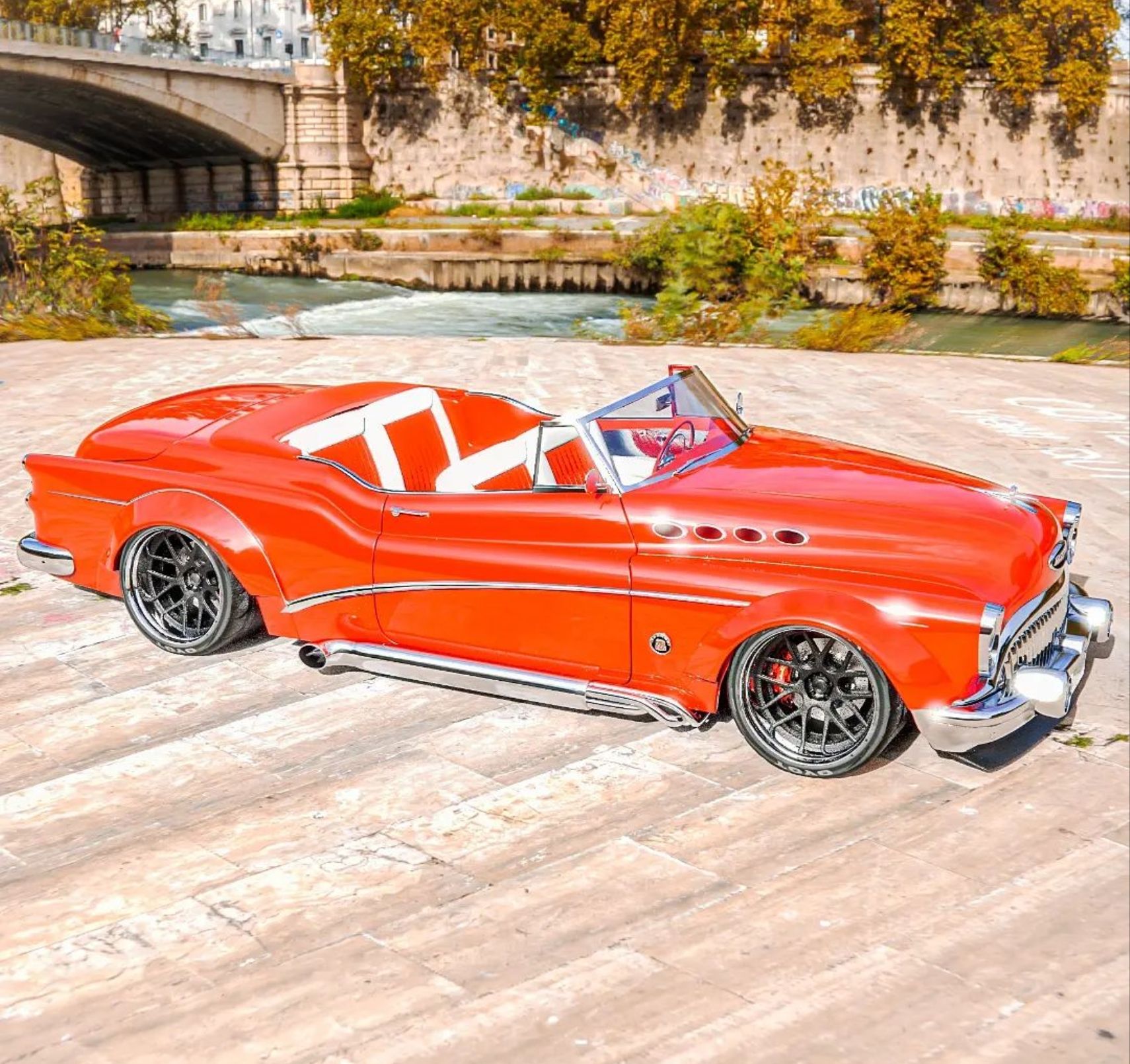 Rending Turns This 1953 Buick Into A Widebodied Beast