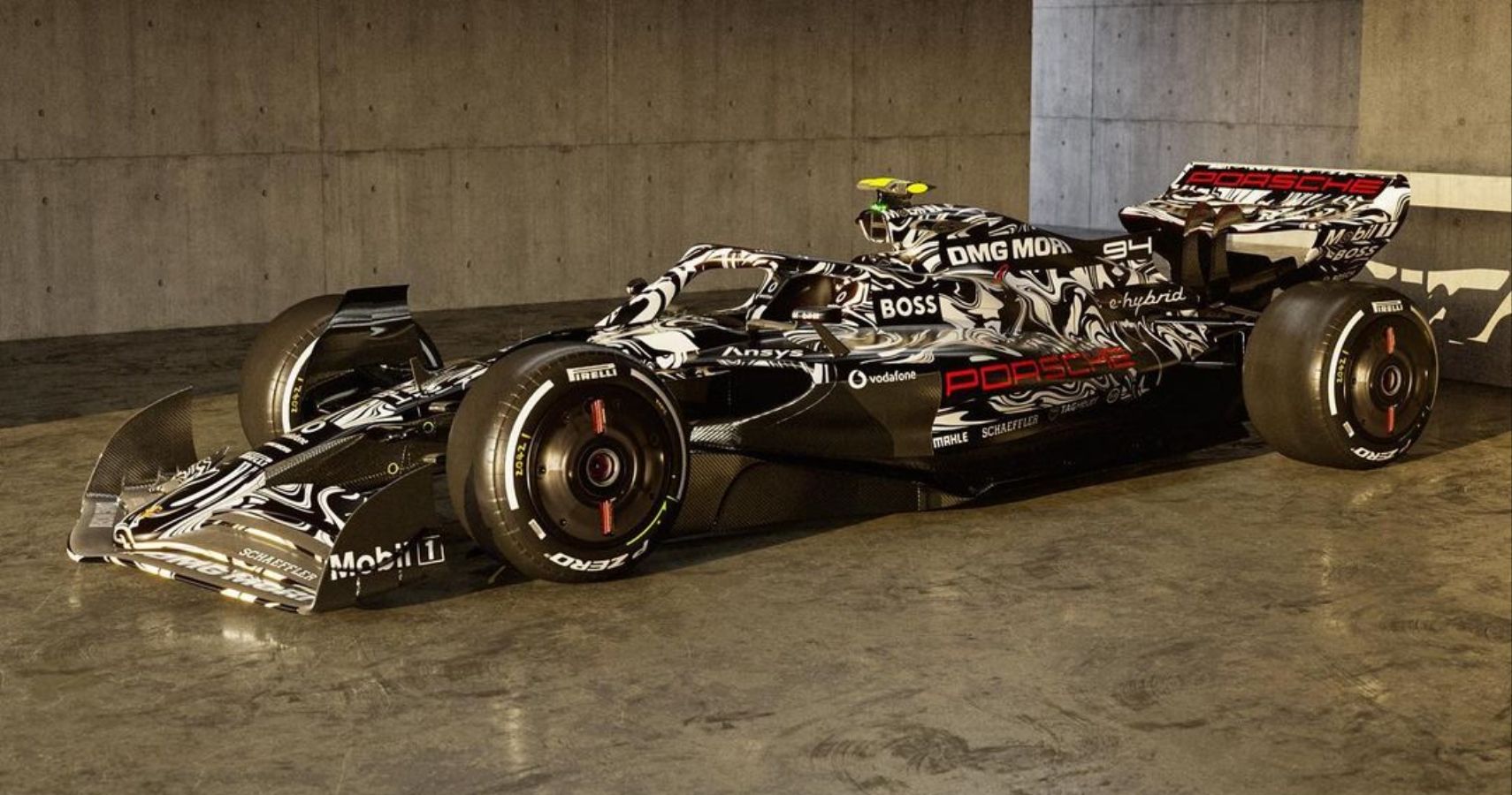 Here's What Fast Looks Like: A Porsche Formula 1 Car