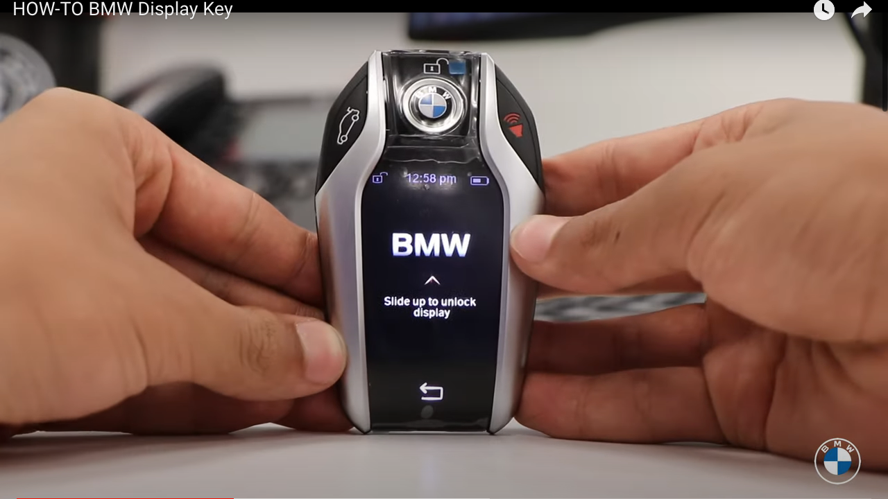 Which Bmw Has Display Key
