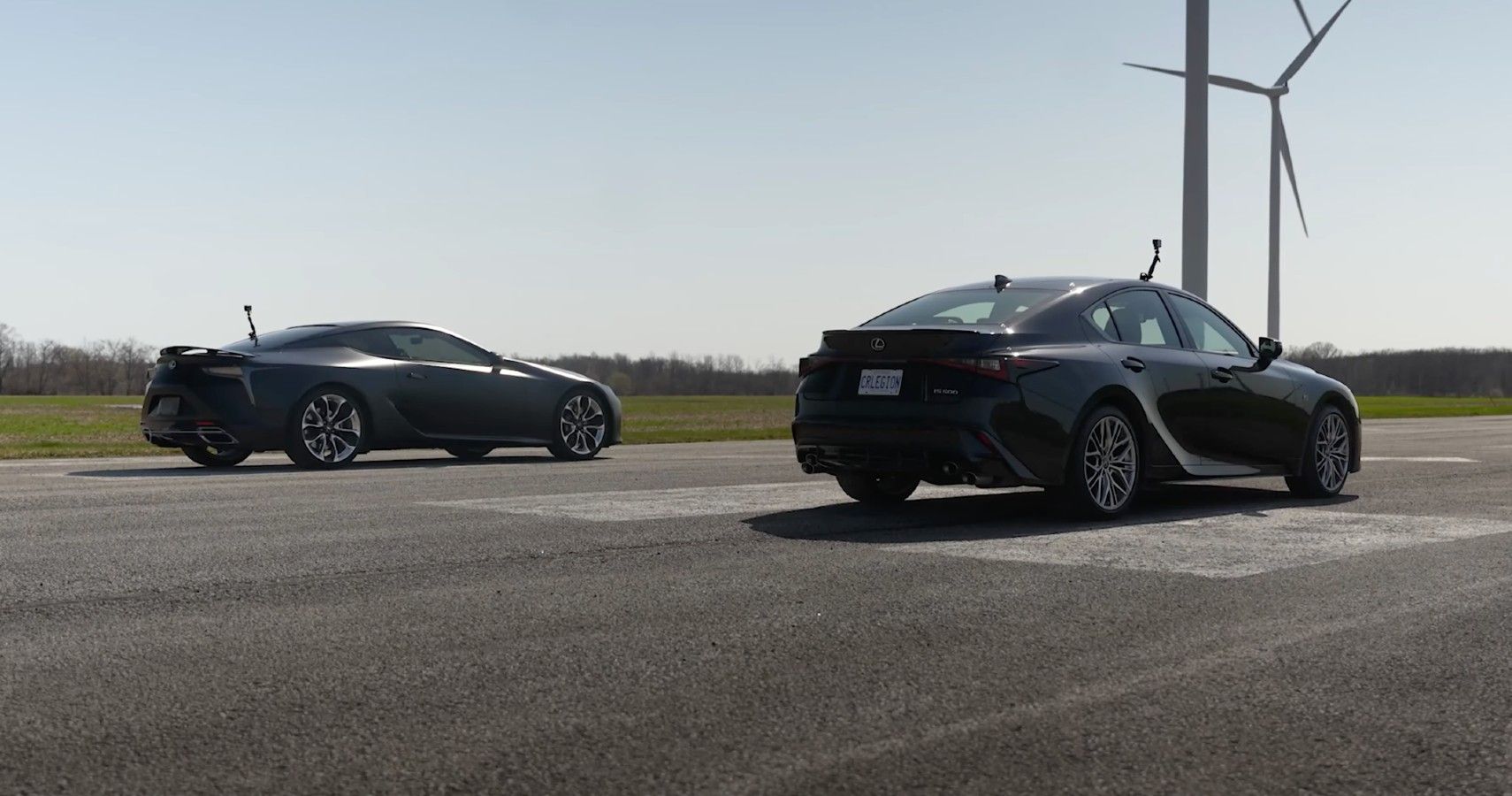 It's Lexus Vs Lexus As The IS500 Takes On The LC500