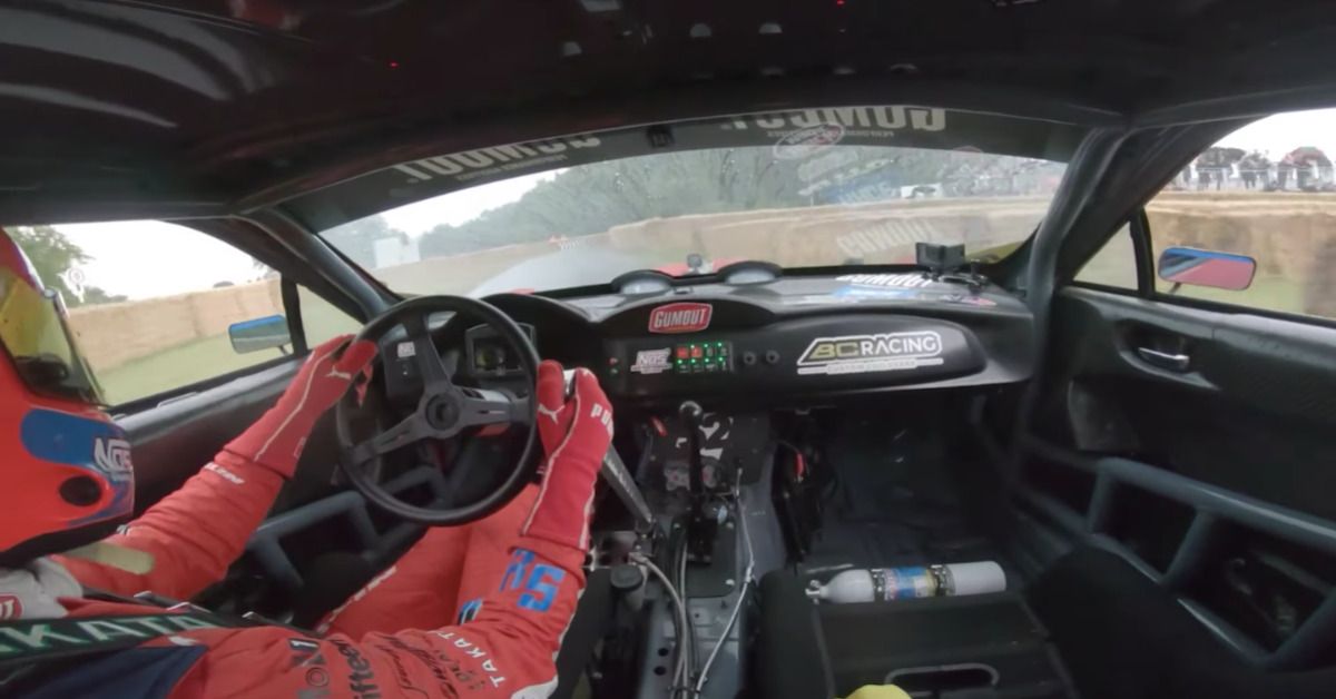 Ferrari V8-Swapped Toyota GT86 Tears Up Goodwood