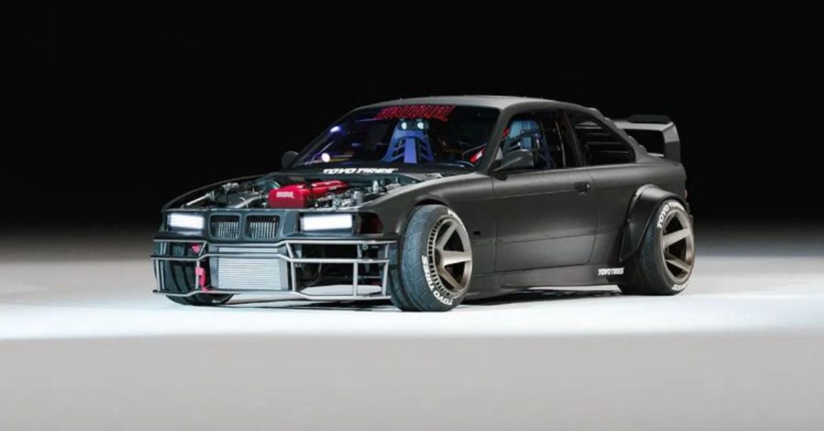 This BMW Has A Widebody, A 2JZ Engine, And One Big Attitude