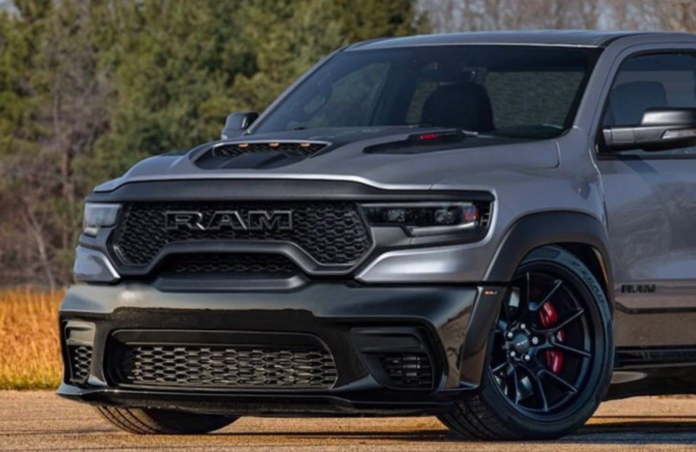 RAM TRX Pickup Becomes A Street Edition Thanks To Rendering