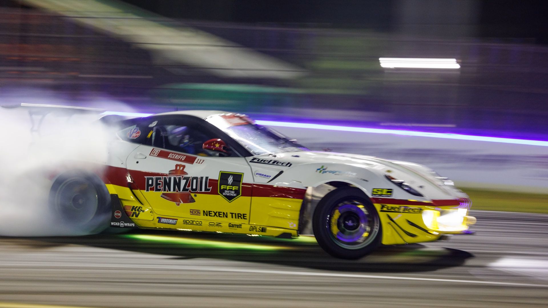 Drifting Perfection With This Powerhouse Of A Ferrari 599 V12