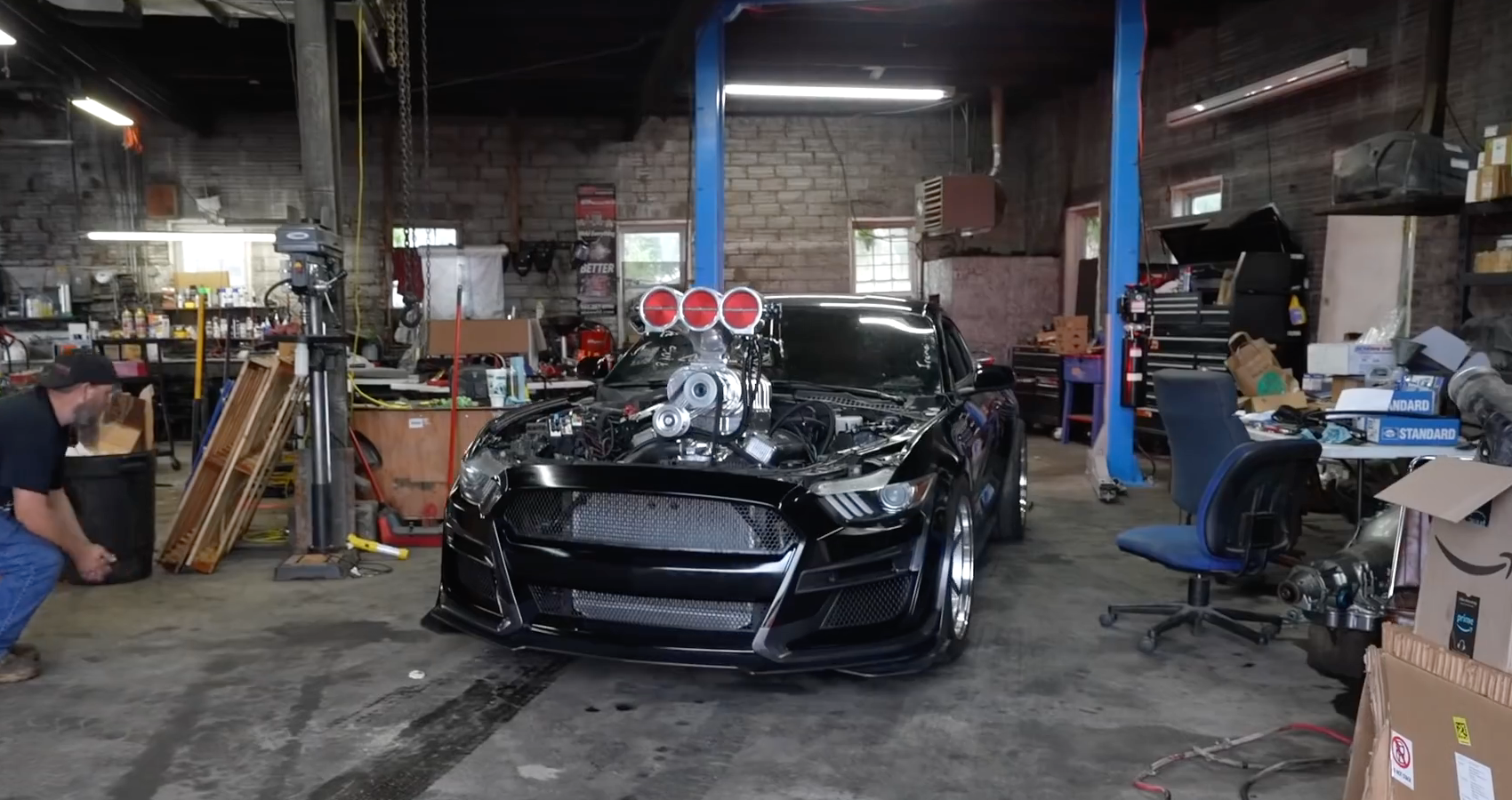 This 1500-HP Ford Mustang Burnout Monster Was Too Much To Handle