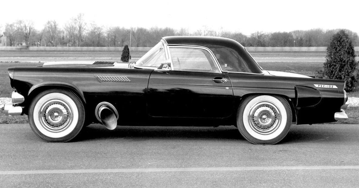 This ‘50s Ford Thunderbird Was Powered By A Boeing Gas Turbine Engine