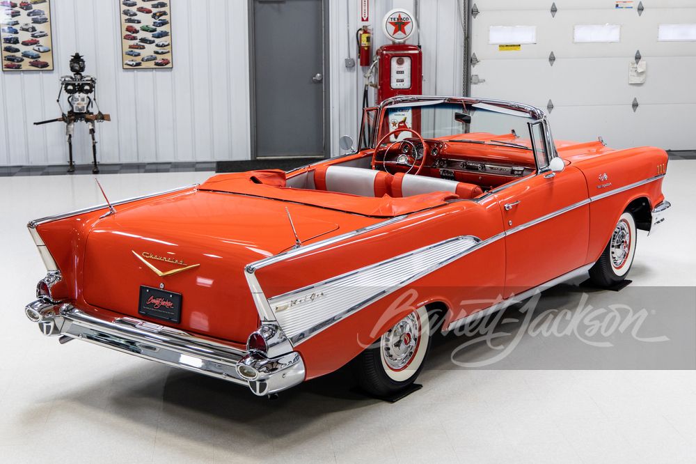 This Is Practically A Brand New 1957 Bel Air Convertible With Only 50 ...