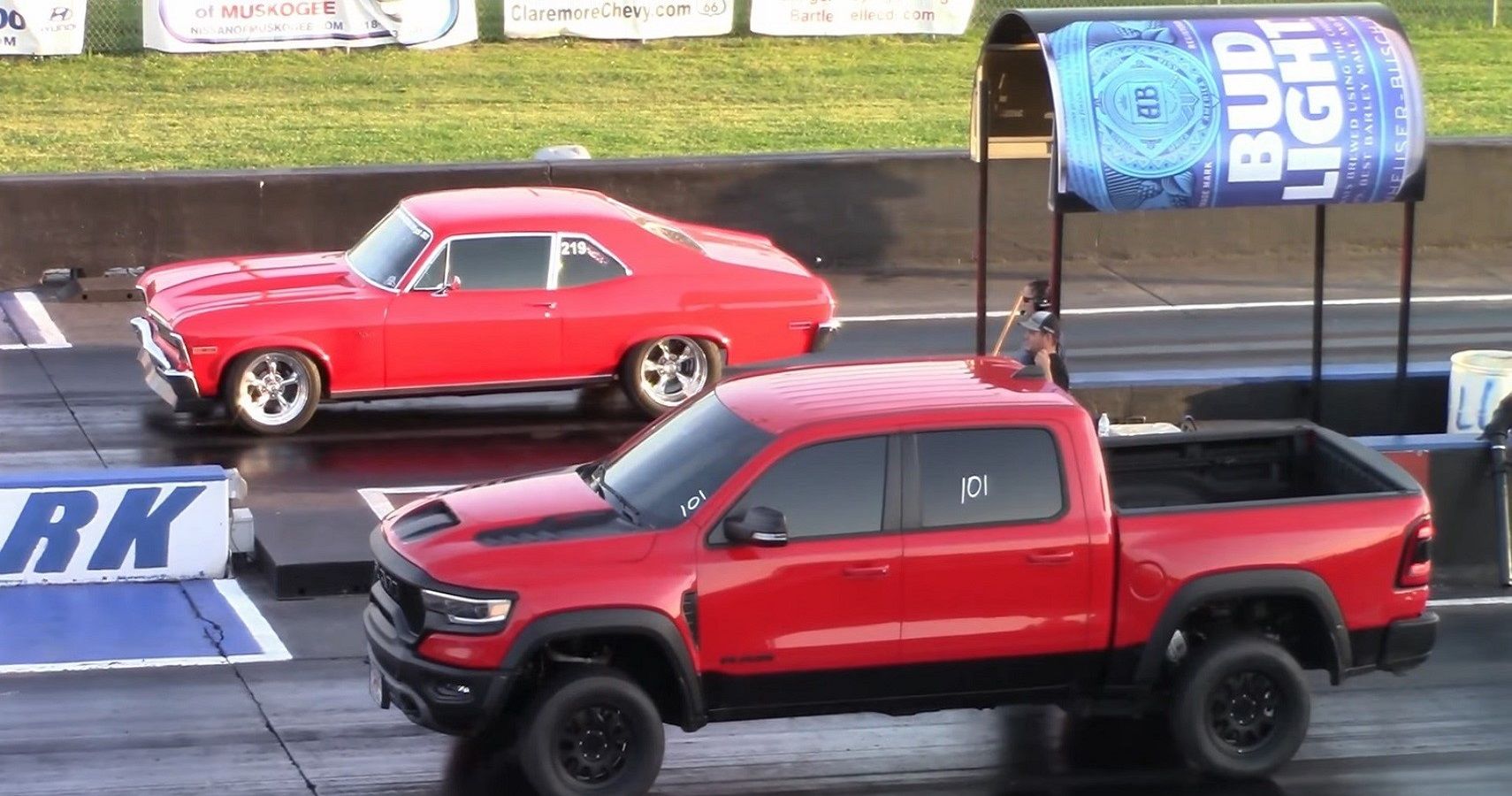 This Chevrolet Nova Is A Fierce Opponent For A RAM TRX