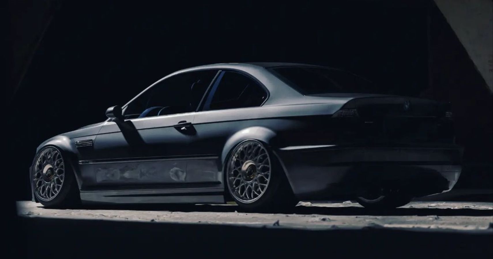 Big Tires Require Big Wheels On This Beefed Up BMW M3 E46