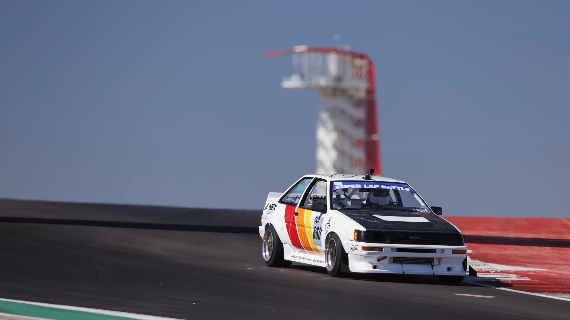 This Time Attack Toyota AE86 Has A Honda Motor And Supercharger