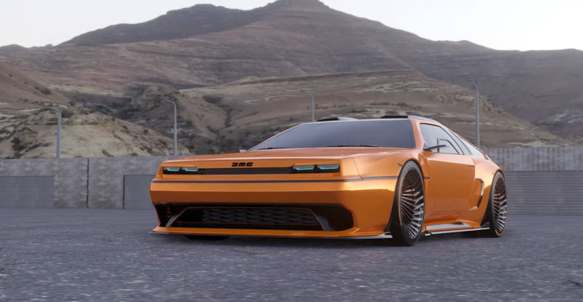 This DMC DeLorean Widebody Comes Back From The Future