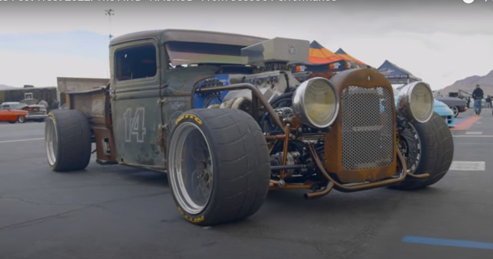 What Happens In Vegas, Stays In Vegas: This 1932 Ford Nasrod Is Smoking