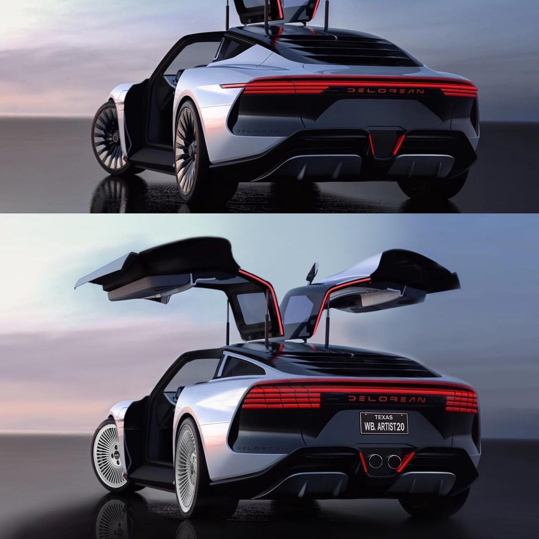 This Is How The New DeLorean Should Look