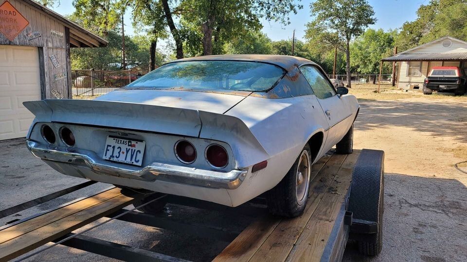 You Will Need A Trailer To Move This 1970 Chevrolet Camaro Rally Sport