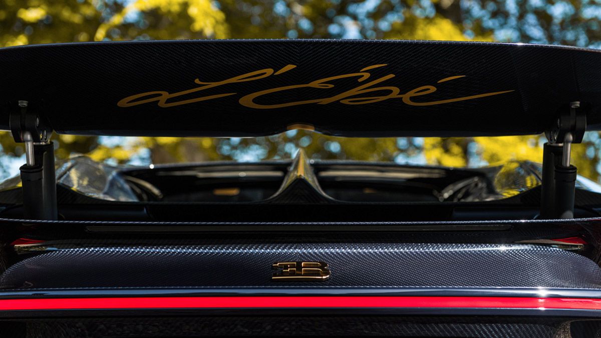 This Is What Makes The Bugatti Chiron L’Ébé So Special