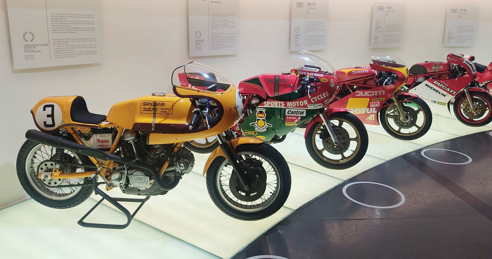 Up-Close With The Coolest Motorcycles At The Ducati Museum In Italy