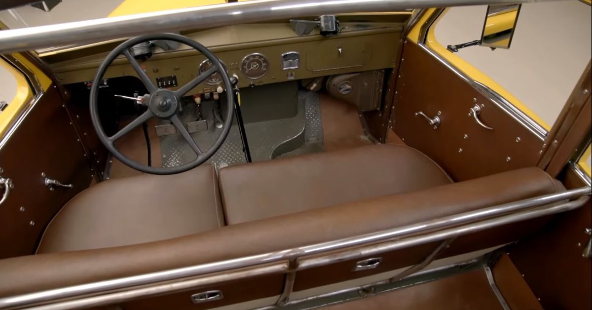 Take In The Sights With Jay Leno In This 1936 White Model 706