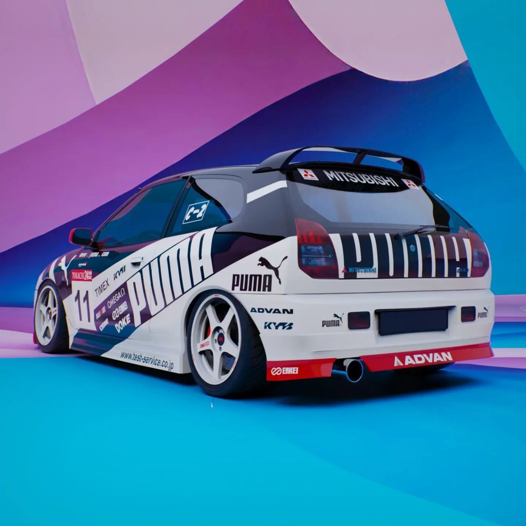 This Mitsubishi Colt Rally Car Is A Real Game Changer