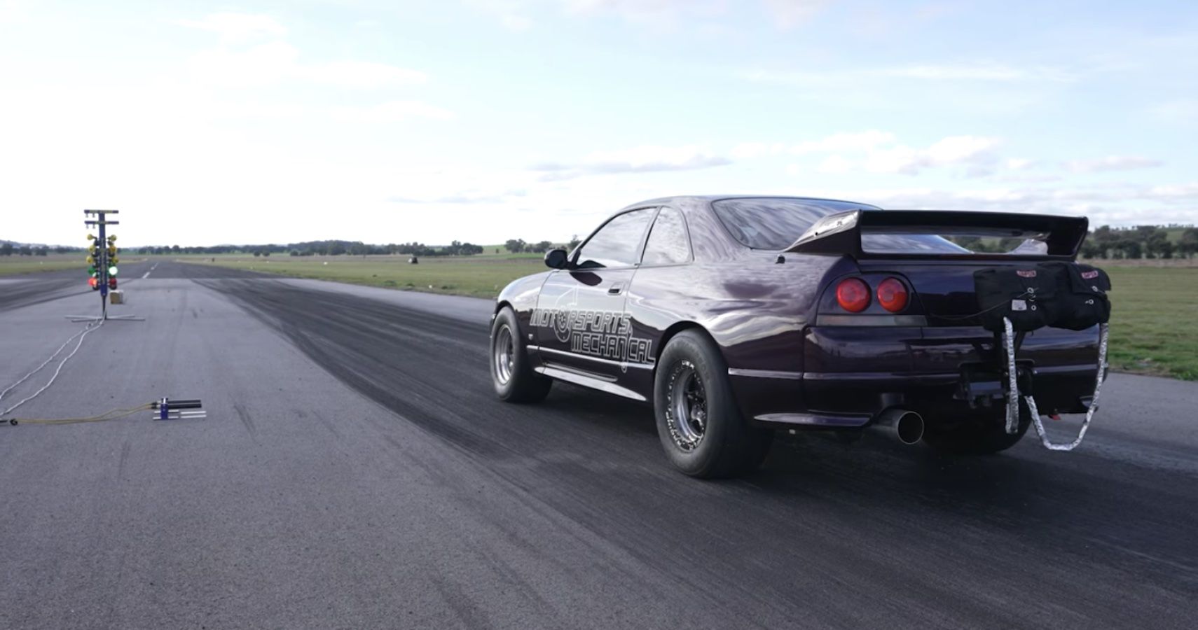 Rolling A 1,500-HP Nissan R33 GT-R 11 Times And Living To Tell About It