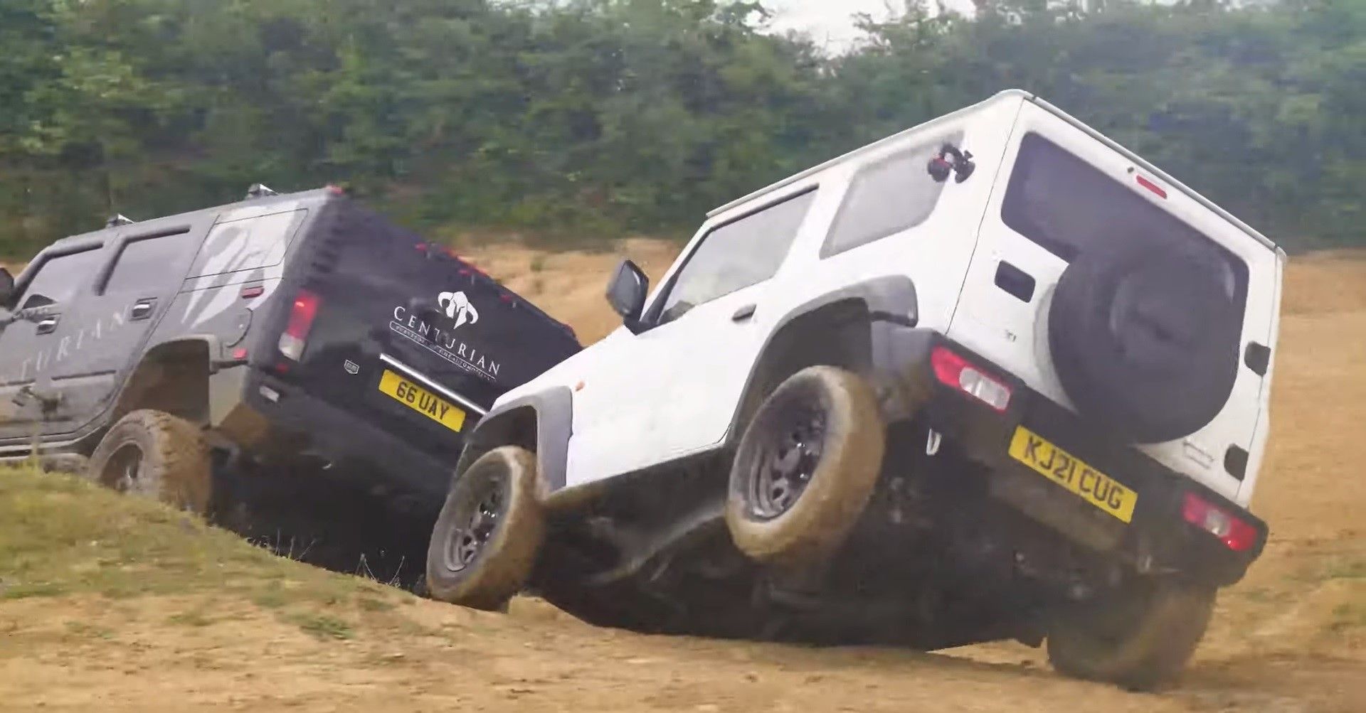 The David And Goliath Of Off-Road SUVs Battle It Out