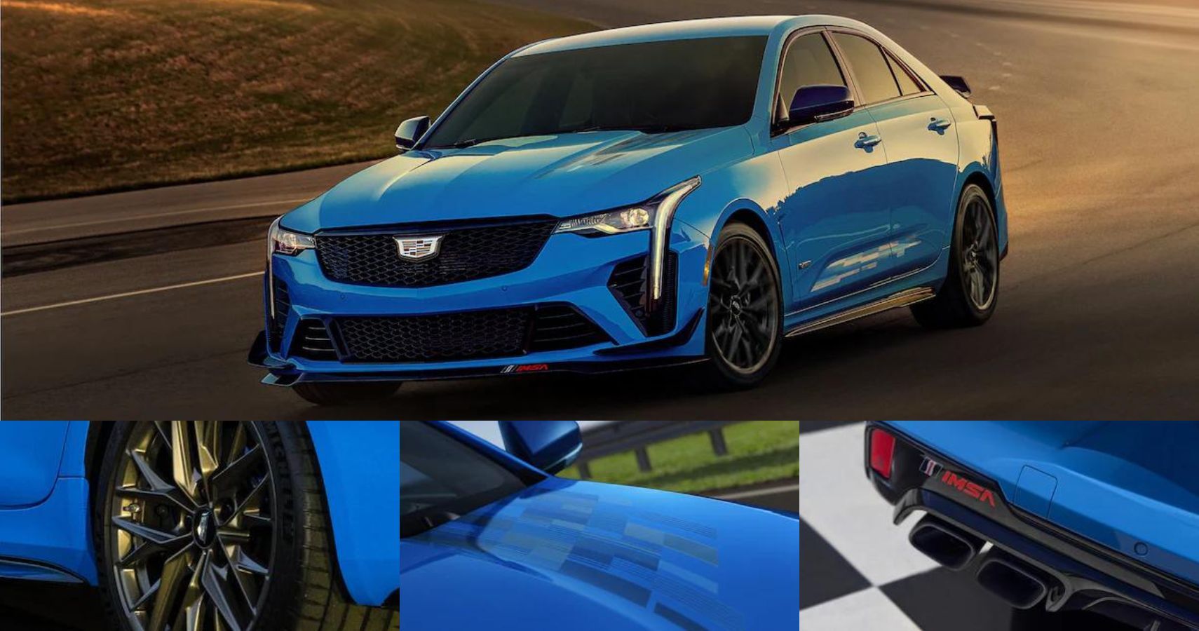 Check Out The Awesome 2023 Cadillac CT4-V Blackwing IMSA Track Edition ...