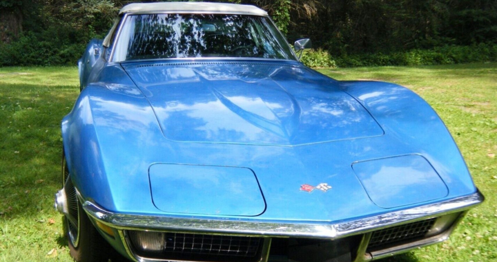 This 1970 Chevrolet C3 Corvette Convertible Had The Same Owner For 47 Years