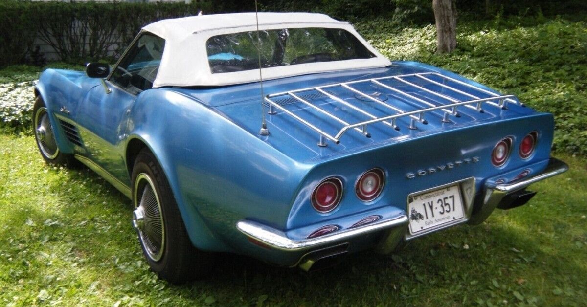 This 1970 Chevrolet C3 Corvette Convertible Had The Same Owner For 47 Years