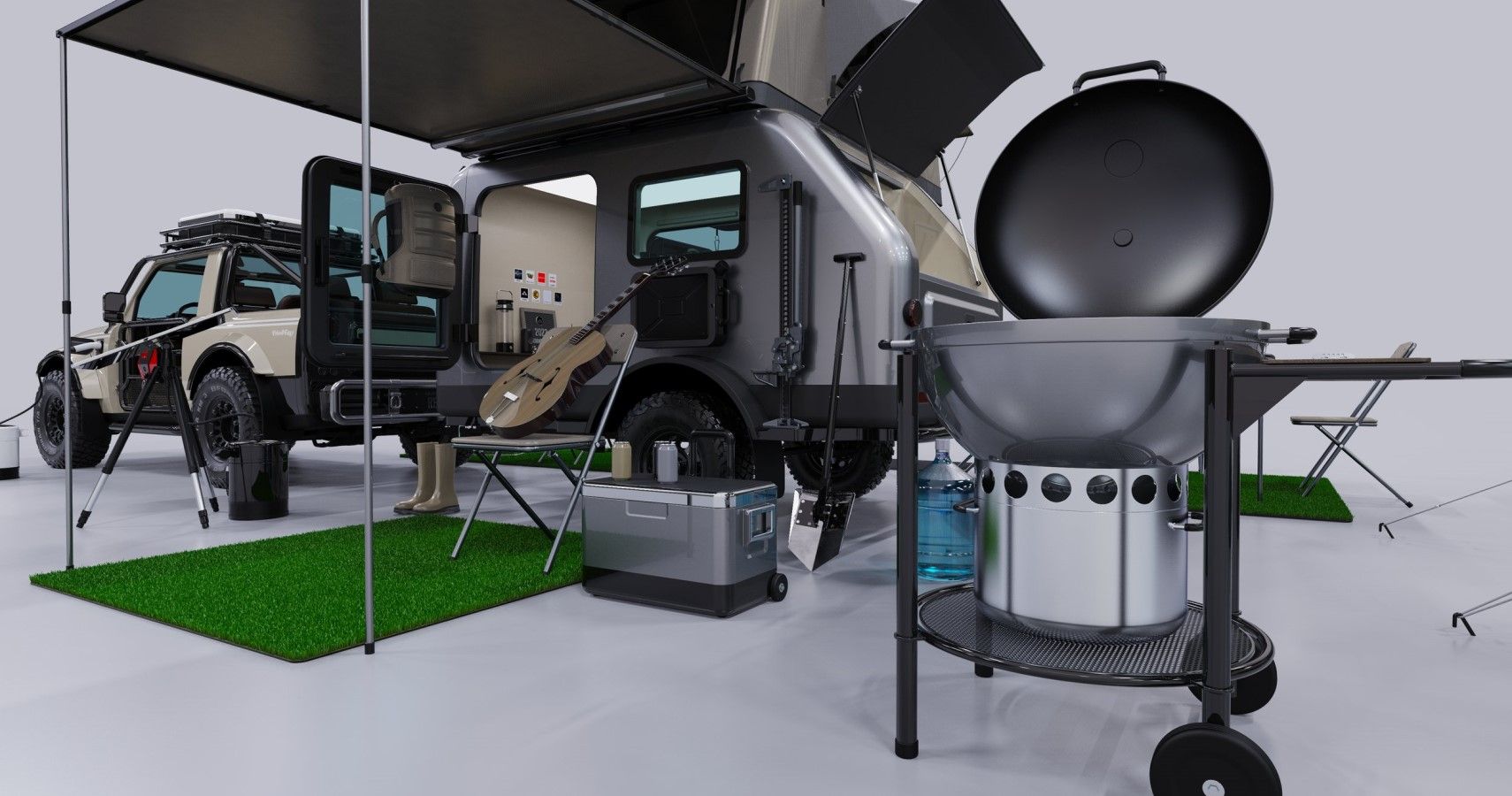 The Really Cool Alpha CAMP Overland Rig Makes Us Wish It Was Real