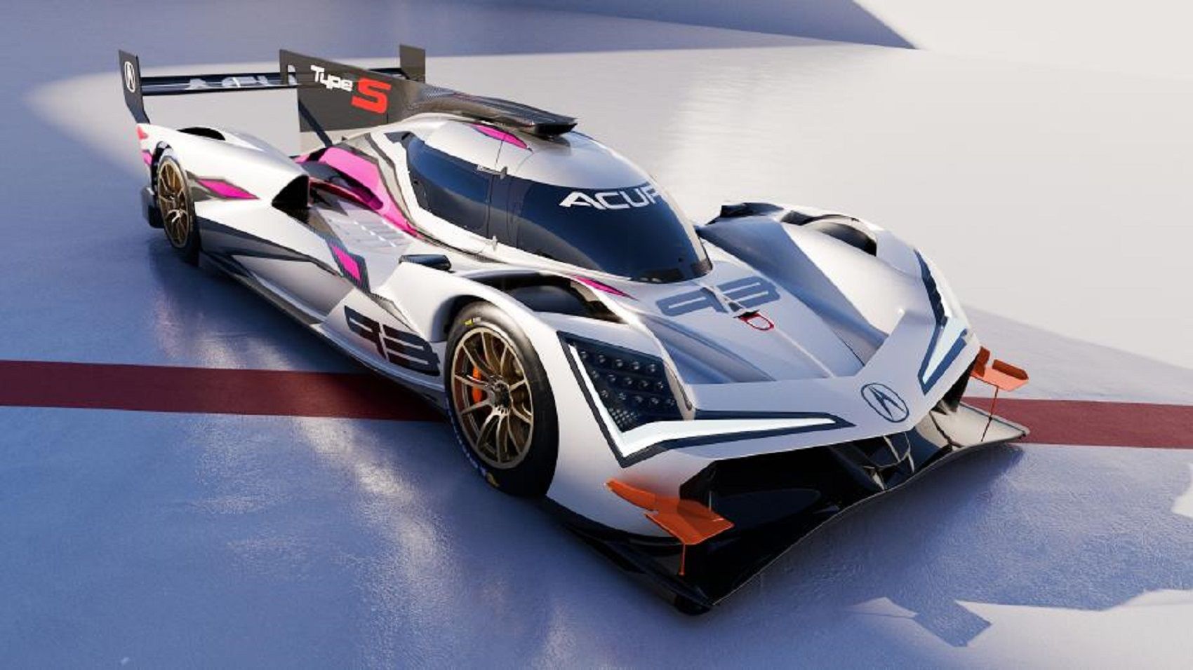 A Detailed Look At The Acura ARX-06 Hybrid Race Car