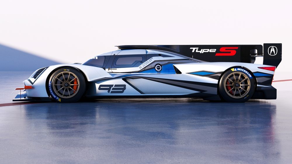 Acura’s Newly Revealed ARX-06 Hybrid Race Car Is Stunning