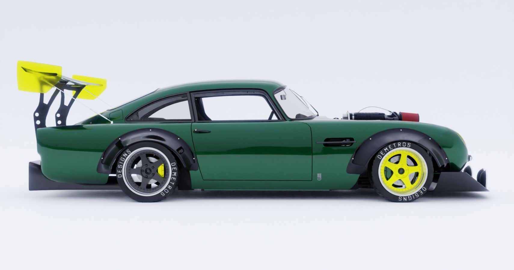 Take A Look At The Massive Rear Wing On This Aston Martin DB5