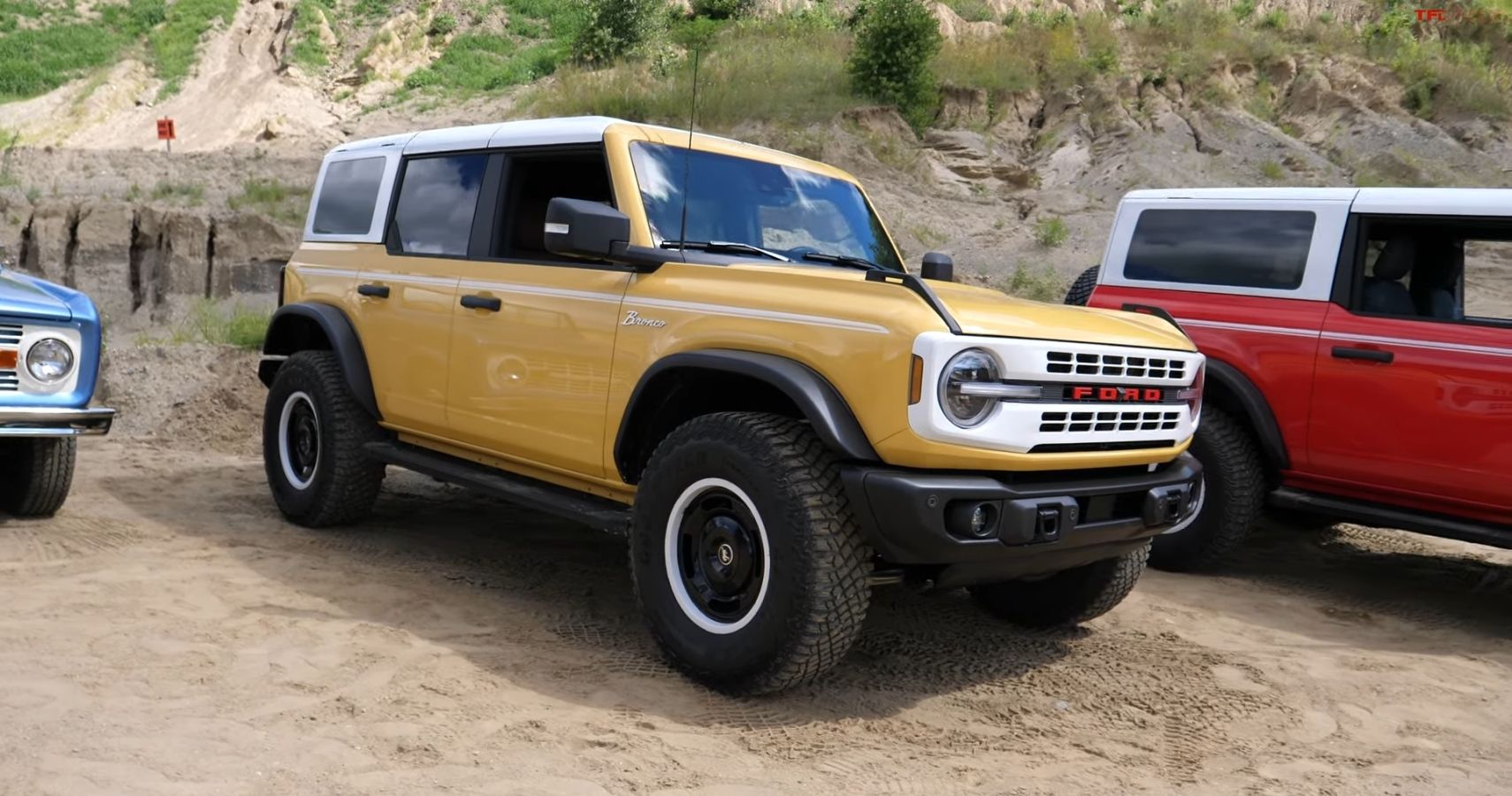 Ford Shows Off Its Brilliant Limited Bronco Heritage Edition