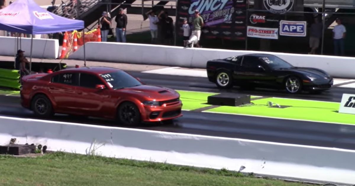 The Rivalry Continues As This C6 Chevrolet Corvette Takes On A Trio Of ...