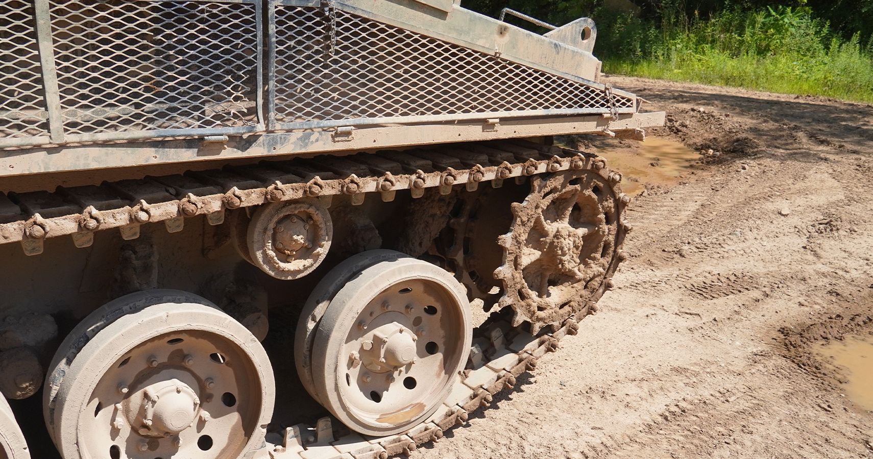 EXCLUSIVE: Living Out Childhood Dreams At Drive A Tank
