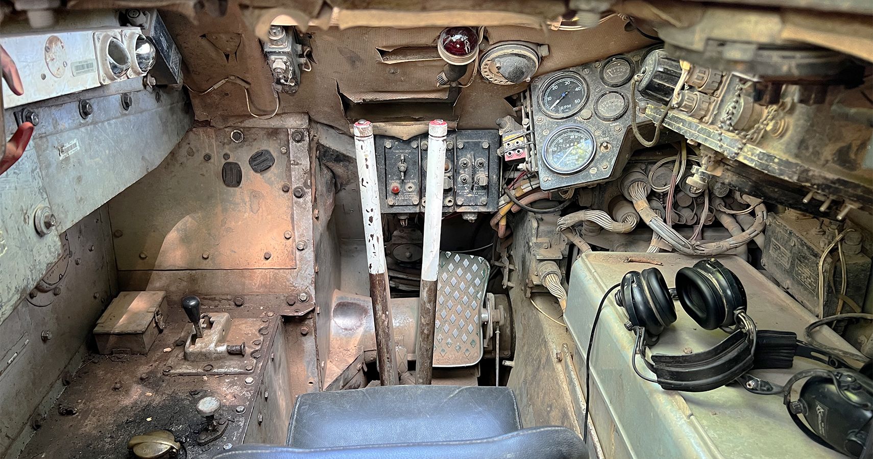 EXCLUSIVE: Living Out Childhood Dreams At Drive A Tank