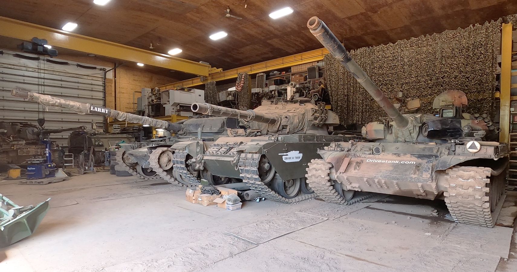 EXCLUSIVE: Living Out Childhood Dreams At Drive A Tank