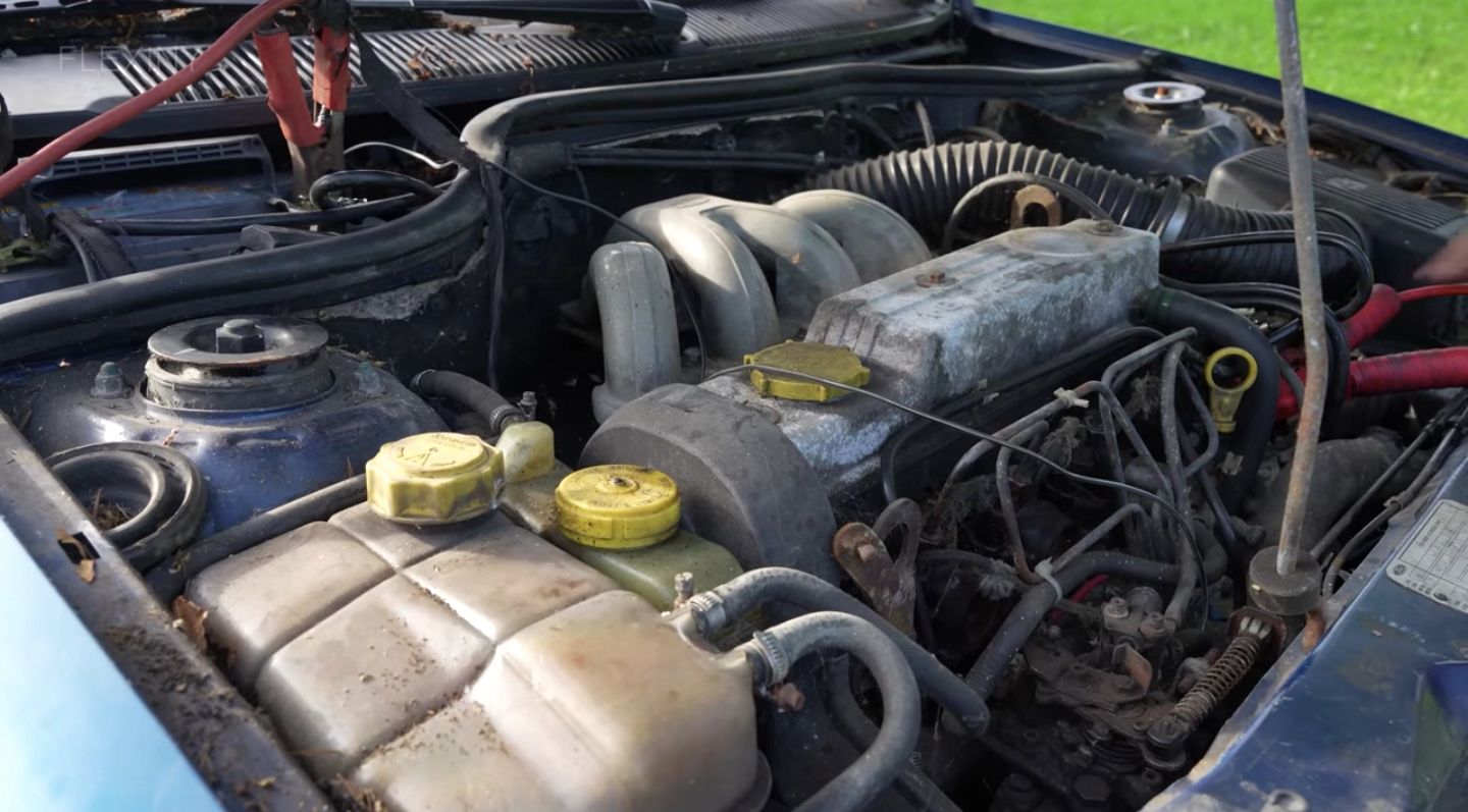 Watch This Mechanic Start A Ford Escort Diesel Wagon After 11 Years Of ...