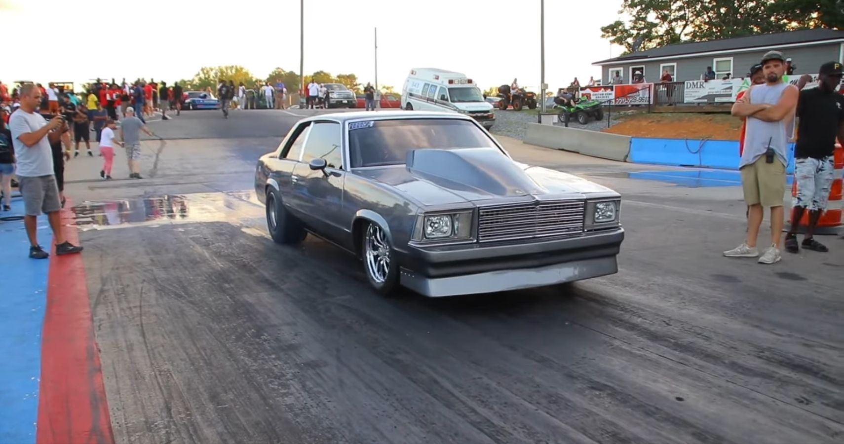 Blink And You Will Miss These Nitrous G-Bodys Tearing Up The Drag Strip
