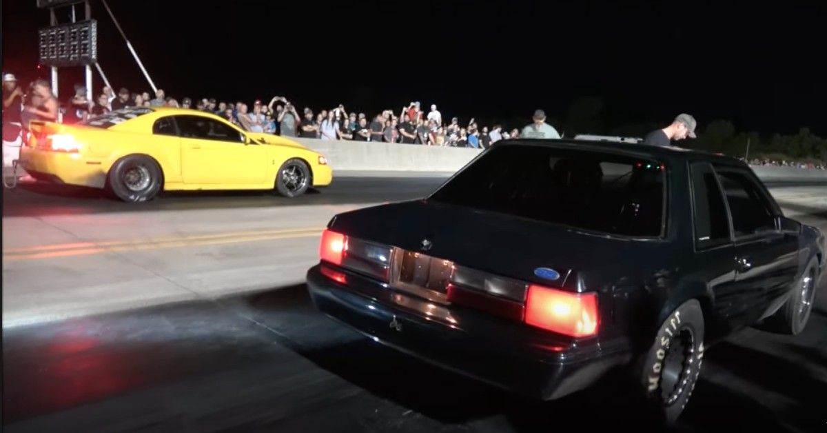 Modified Mustang Drag Racing Madness As Boostedgt And Chuck Seitsinger Do Battle