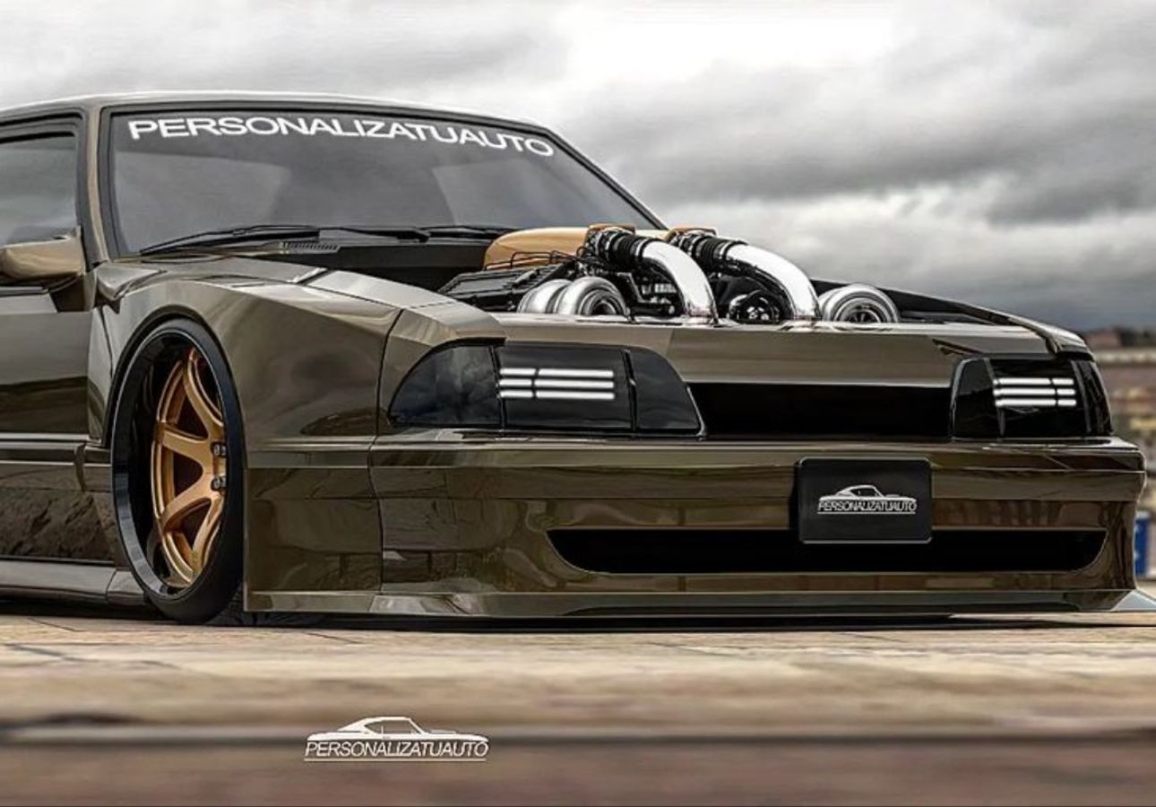 The Ford Fox Body Mustang Just Got Bigger And Meaner