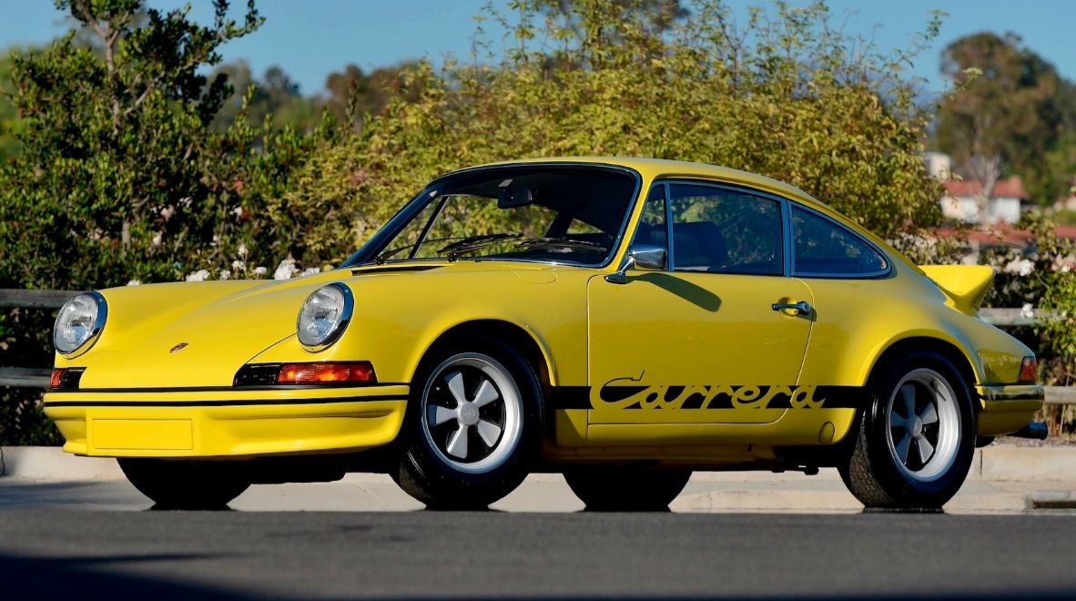 A Closer Look At Paul Walker's 1973 Porsche 911 RS 2.7