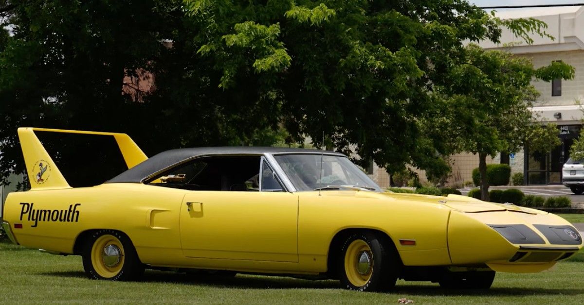 Turn Back The Clock With This 1970 Plymouth Black Ice Superbird Time ...