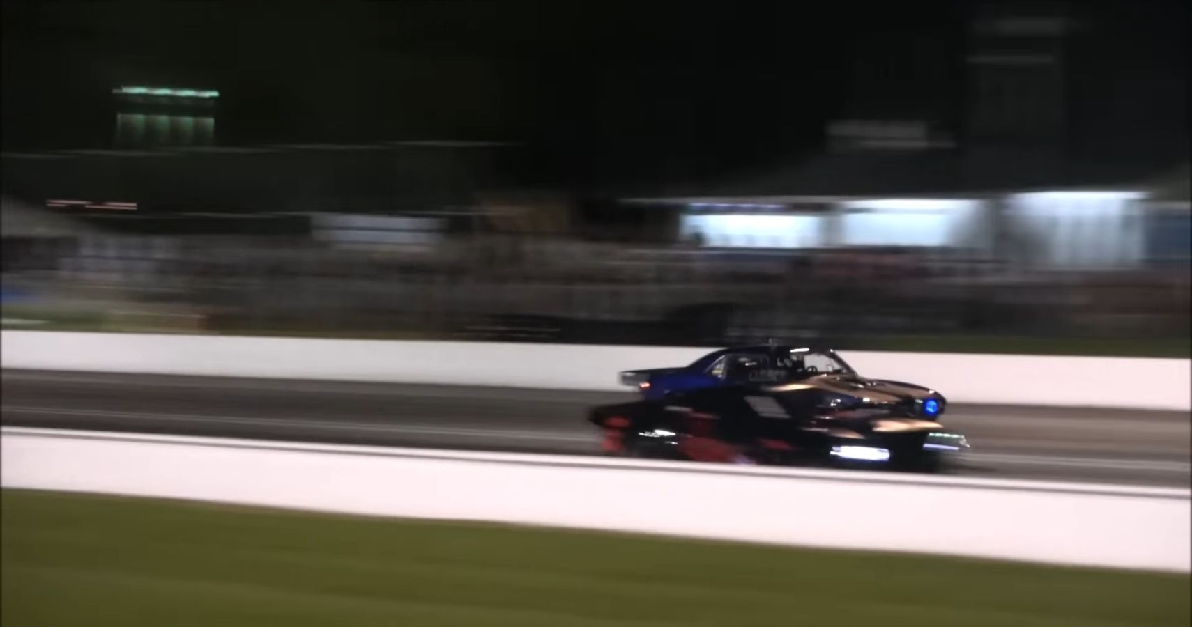 Watch This Ford Probe Almost Wipe Out A Chevrolet Camaro In Drag Race