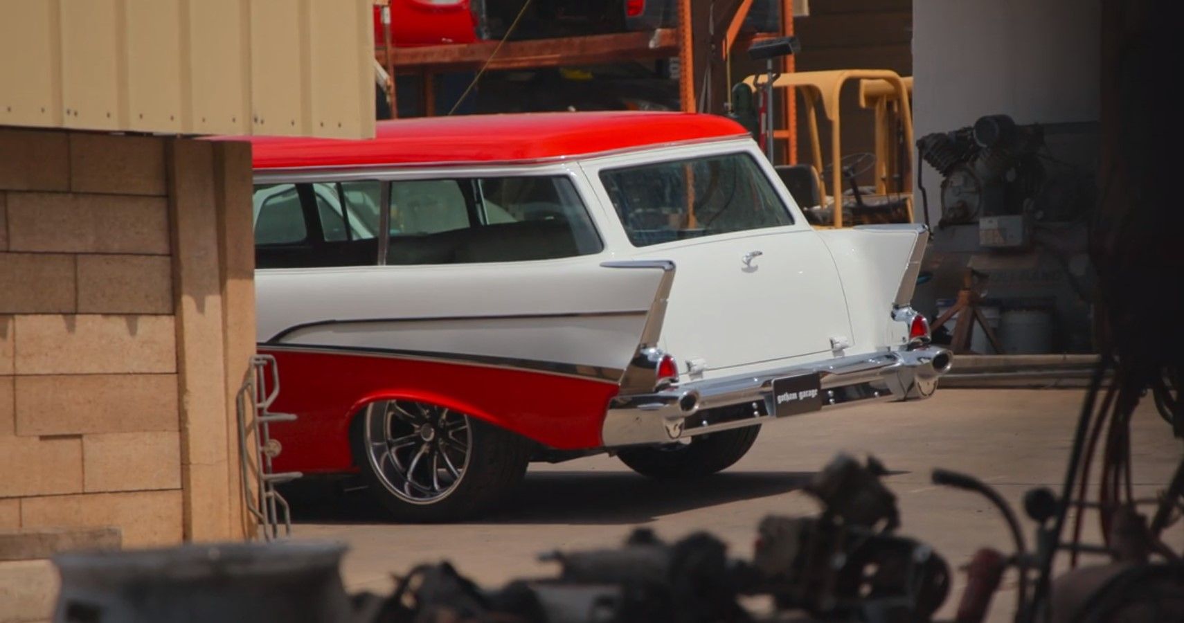 Here’s How Gotham Garage Transformed A Written-Off '57 Chevy Wagon Into ...